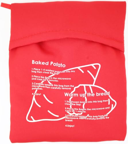さつま芋をバッグに入れてチンするだけレッド/幅210×奥行20×高さ250mm/70239・Style:さつま芋をバッグに入れてチンするだけ・パッケージ個数:1・サイズ(約):幅210×奥行20×高さ250mm・本体重量(約):48g・素材...