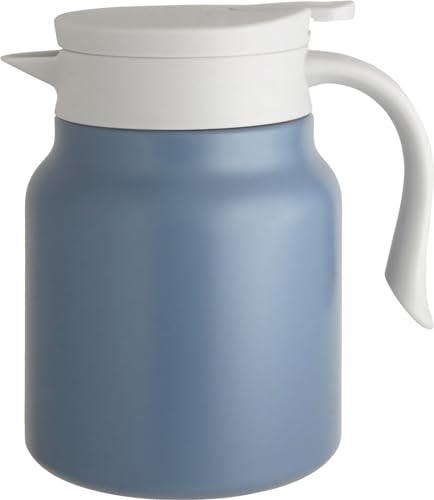 モダンブルー/1 L/411163・パッケージ個数:1・サイズ(約):12×17×高さ16.5cm、本体重量(約):516g、容量:1L・素材・材質:本体・茶こし/ステンレス鋼、持ち手/ポリプロピレン、蓋栓/シリコーンゴム・ポリプロピレン・...