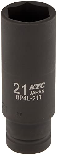 -/対辺寸法(mm):21/BP4L21TP・Size:対辺寸法(mm):21・パッケージ個数:1・対辺寸法(mm):21・差込角(mm):12.7・全長(mm):80・ピン・リング付●狭い箇所にも使用しやすいディープ薄肉タイプです。●AM...