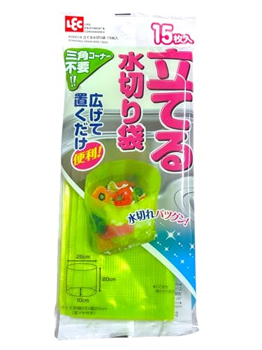-/15枚 (x 1)/K00018・Size:15枚 (x 1)・パッケージ個数:1・商品サイズ (幅×奥行×高さ) :250×200×100mm・原産国:日本・内容量:15枚・材質:ポリエチレン