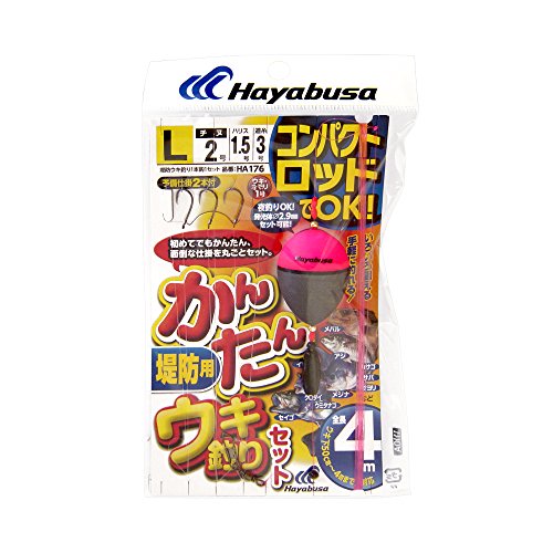 pink/L/HA176・Color:pinkSize:L・パッケージ個数:1・鈎(号):チヌ鈎2号・ハリス(号):1.5・道糸(号):3・ウキ:1号・全長:4m初めてでも簡単! 面倒な仕掛を丸ごとセットしました! 予備仕掛も2本付きで安心...