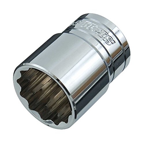 差込角12.7-/22mm/S4-22・Size:22mmStyle:差込角12.7・パッケージ個数:1・特徴:使用場所、用途に合わせてソケットの選択ができる・差込角:12.7mm(1/2インチ)・二面幅:22mm・対象ネジ:六角ボルト、ナ...