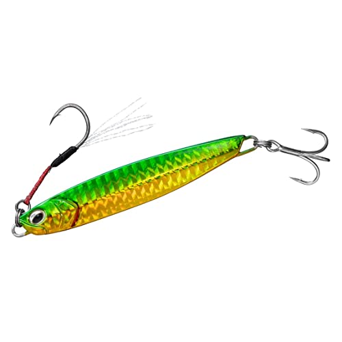 20gPHグリーンゴールド/20g/07465945・Color:PHグリーンゴールドStyle:20g・パッケージ個数:1・カラー：PHグリーンゴールド・自重(g)：20・全長(mm)：75・フロントフック：イセアマ#11 / リアフック...