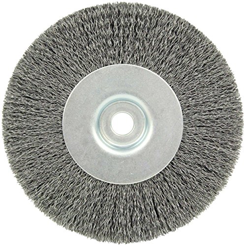 -/ワイヤーホイル/150MM・パッケージ個数:1・外径:150mm・厚さ:14mm・穴径:12.7mm・最高使用回転数:6000rpm・適用機種:両頭グラインダー鉄サビ落とし、塗装はがし、バリ取りなどに適したワイヤーホイル 【用途】 金属...