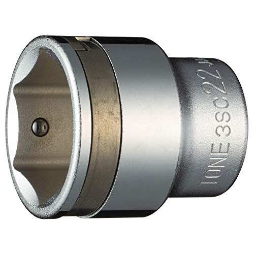-/3SC-22:二面幅:22mm/3SC-22・Size:3SC-22:二面幅:22mm・パッケージ個数:1・対辺寸法(mm):22・差込角(mm):9.5・全長(mm):33・マグネット式ではないので鉄粉がつきません。●着脱作業時にボル...