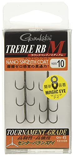 マイクロバーブナノスムースコート/#10(6本入)/68449・Size:#10(6本入)・パッケージ個数:1・主な対応魚種:ブラックバス シーバス・号数:10号・入り数:6本・鈎仕様:マイクロバーブ唯一無二の強度・防錆効果を誇る「トレブル...