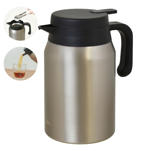 1.5Lシルバー/1.5 L/K-10863・Style:1.5L・パッケージ個数:1・(約)幅18.2×奥行12.5×高さ21.8cm 732g・保温効力(10時間):70℃以上 保冷効力(10時間):9℃以下・蓋は361度どこからでも簡...