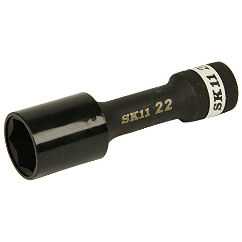 -/22mm/S4WP-22・Size:22mm・パッケージ個数:1・差込角:12.7mm(1/2インチ)・全長:110mm・二面幅:22mm・先端外径(樹脂製プロテクター未装着時):29.4mm・先端外径(樹脂製プロテクター装着時):31...