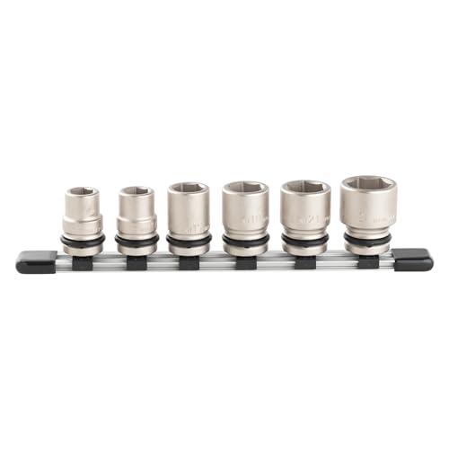 HNV406S-/差込角:12.7mm(1/2)、(6角)13・14・17・19・21・24/HNV406S・Size:差込角:12.7mm(1/2)、(6角)13・14・17・19・21・24・パッケージ個数:1・セット点数:6点・差込角...