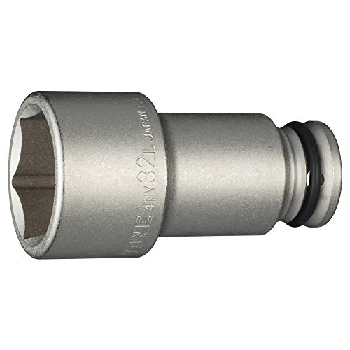 カジュアル-/HP4NV-32L:二面幅:32mm/HP4NV-32L・Size:HP4NV-32L:二面幅:32mm・パッケージ個数:1・寸法/二面幅寸法：32mm、全長：85mm・質量：530g商品紹介 ●インパクトレンチ専用のロングソ...