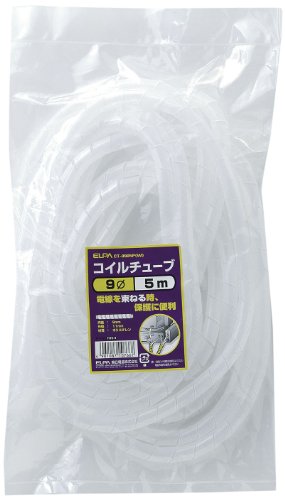 コイルチューブホワイト/Pack of 1/CT-0905P(W)・Size:Pack of 1・パッケージ個数:1・部品番号:CT-0905P(W)・梱包サイズ:23.1 x 18 x 5.4 cm・商品の重量:130 g・スタイル:コイ...