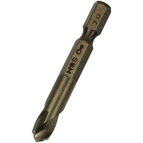 極短-/7.0MM/7.0mm・Size:7.0MM・パッケージ個数:1・サイズ:7.0mm・標準穴あけ可能厚:(ステンレス)1.0mm・(鉄)2.0mm・軸:六角軸6.35mm・使用電動工具:充電式インパクトドライバー・ドリルドライバー・...