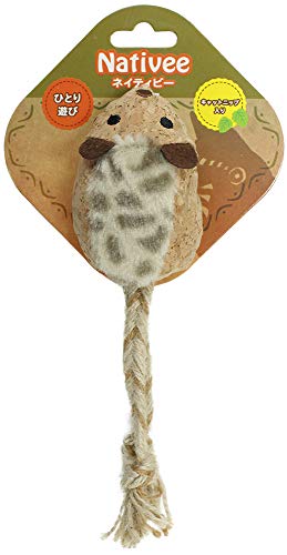 -/-/Natibe Play Alone Longtail Mouse・パッケージ個数:1・本体サイズ (幅X奥行X高さ) :13×4.4×24cm・本体重量:0.022kg・原産国:中華人民共和国商品紹介 キャットニップ入りでネコちゃん...