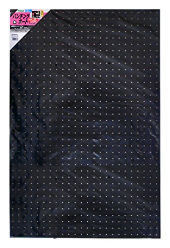 ブラック/-/PGBD6091・PatternName:単品・パッケージ個数:1・サイズ:約910x605x6.5mm・穴ピッチ:1インチ(約2.54cm)穴径5mm・材質:MDF板(表面:特殊シート貼り)・フレーム:PVC■壁面をおしゃれ...
