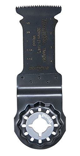 インダストリアルブラック/刃幅32mm、刃長40mm/A-65492・PatternName:木材用カットソー 幅32炭素工具鋼刃 5枚入・木材、石こうボード、ポケット切断・名称:カットソー・固定方式:starlock規格(OIS規格機でも...