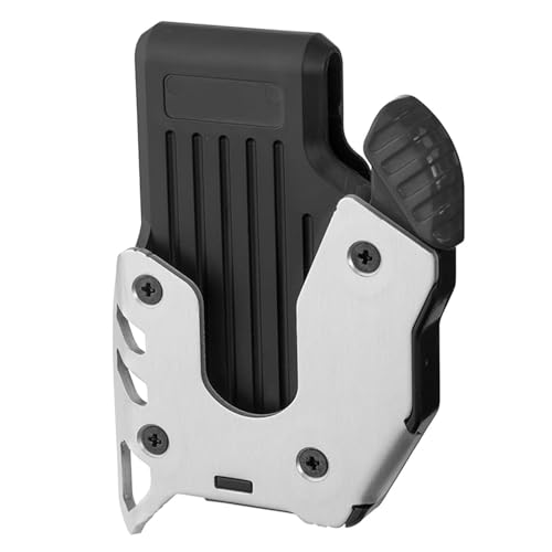 ブラック/-/SH-02・パッケージ個数:1・取付可能ベルトクリップ巾:20mm、28mm専用・取付可能ベルトサイズ:巾50mmまでは厚さ5.5mm以内/巾50~60mmは厚さ2.4mm以内・御注意:19mm巾以上のKDSコンベックスに取付...