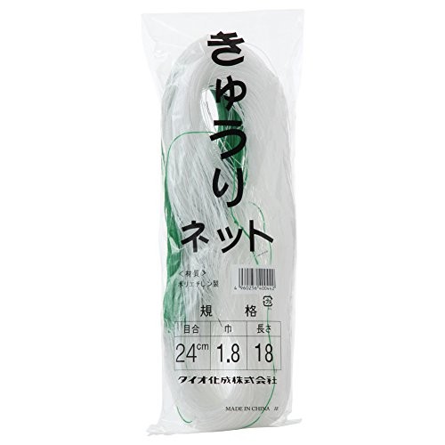 目合い:約24cm目-/1.8×18m/1.8X18m・Size:1.8×18mStyle:目合い:約24cm目・パッケージ個数:1・目合い:約24cm目つる性植物栽培用ネットの定番品。ベーシックサイズ。