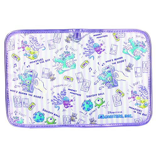 ファスナー式モンスターズインク/1個 (x 1)/DMSS-1802K・パッケージ個数:1・[商品サイズ] W13×D18×H2cm・薬手帳や母子手帳をまとめる便利なケース・[製造国] 中華人民共和国