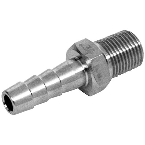 -/-/HN-7107・パッケージ個数:1・用途:ホースと配管の接続に使用・使用流体:空気、水、油・使用可能圧力:3.45MPa以下・温度:-50~+150度・材質:SUS304ステンレス錆びにくいステンレス製のホースニップル 【用途】 ホ...