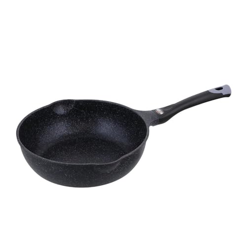深型フライパンマーブル/26cm/ND-3507・Size:26cmStyle:深型フライパン・パッケージ個数:1・サイズ：幅48.5×奥行28.5×高さ11.5cm、重量：約0.58kg・素材・材質：本体/アルミニウム合金、内面/ふっ素樹...