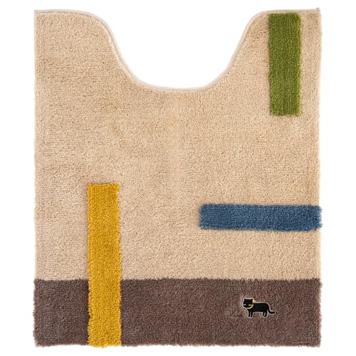 トイレマット ロングベージュ/トイレマット(ロング)/4548622051124・パッケージ個数:1・サイズ：約75cm×63cm（首下 約57cm）・マットの高さ：約17mm・品質：アクリル100％　裏面すべり止め加工・生産国：中国・重量...