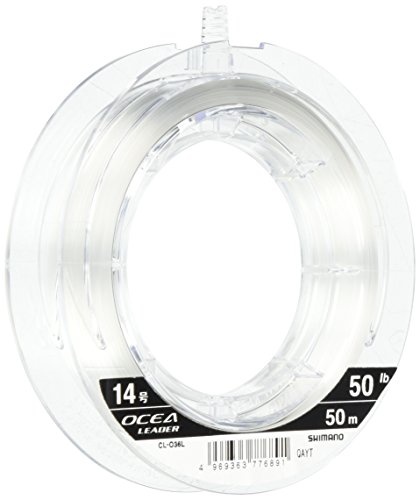 14号 (50lb)透明/50m (CL-O36L)/776891・Style:14号 (50lb)Size:50m (CL-O36L)・パッケージ個数:1・素材:フロロカーボン/全長:50m/14号/50lb・クリア・ノットの弱点を改善。...