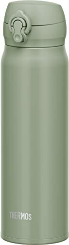 通常スモークカーキ/600 ml/JNL-606 SMKKI・パッケージ個数:1・累計販売数2 700万本突破したサーモスのロングセラーシリーズ(*2022年6月末時点)・サイズ(約):幅7×奥行7.5×高さ24cm、本体重量(約):240...