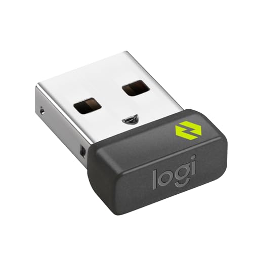 USB-A接続ブラック/1個 (x 1)/LBUSB1・Style:USB-A接続・パッケージ個数:1・ロジクールの新ワイヤレス通信技術「Logi Bolt」・連邦情報処理標準(FIPS)に準拠したグローバルスタンダードのセキュア接続専用モ...