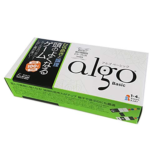 -/-/Q750647・算数オリンピック委員会が開発したカードゲーム「アルゴ」の新装版です。・基本ルール通り並べられた相手のカードの数字を推理するゲーム。・チップ：ABS、ケース：PS・アルゴカード24枚、ポイントチップ40枚、ケース、ルー...
