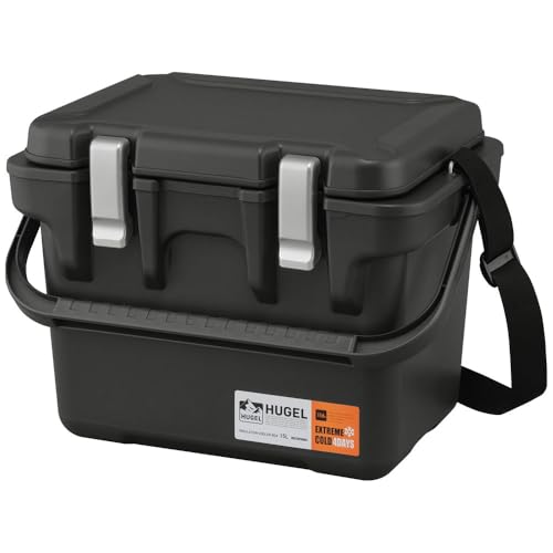 15L(肩掛けベルト付き)チャコールグレー/FF/-・Color:チャコールグレーStyle:15L(肩掛けベルト付き)・保冷日数最大4日（※）！“15L”高保冷クーラーボックスです。冷蔵庫にも使用している真空断熱パネルを6面すべてに採用し...