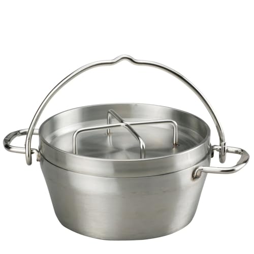 単品/8インチマルチ/満水容量:約2.6L/ST-908・Style:単品/8インチ・パッケージ個数:1・原産国:日本(新潟県燕三条産)・サイズ:本体=幅31×奥行22.6×高さ12.5cm、内寸=直径20.6×深さ9.0cm・材質:ステン...
