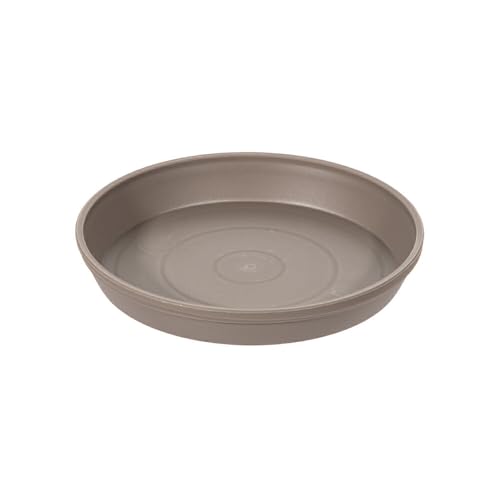 アイコンプレート_/15型用/15型用・Color:_Size:15型用Style:アイコンプレート・パッケージ個数:1・原材料：ポリプロピレン大和プラスチック 鉢皿 アイコンプレート 15型 グレー シンプルイズベストな鉢皿