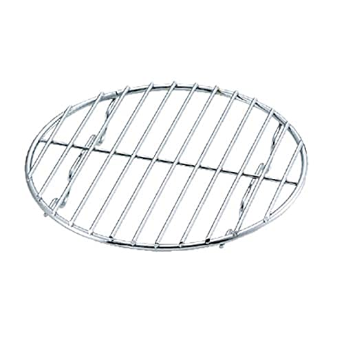 25cm用ロストル/25cm用/M-5547・Size:25cm用・パッケージ個数:1・製品サイズ(約):外径190×高さ20mm・材質:鉄(クロムめっき)・型番:M-5547・原産国:中国・材料の焦げ付き防止と余分な油が落ちる為、ヘルシー...
