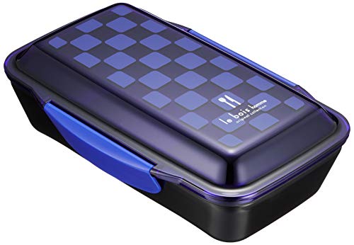 ブルー/750ml/ブルー・PatternName:ランチボックス ブルー・パッケージ個数:1・サイズ:220×142×69mm 容量:750ml・本体重量:約207g・本体:PP パッキン:シリコンゴム・生産国:日本・フタをはずしてレンジ...