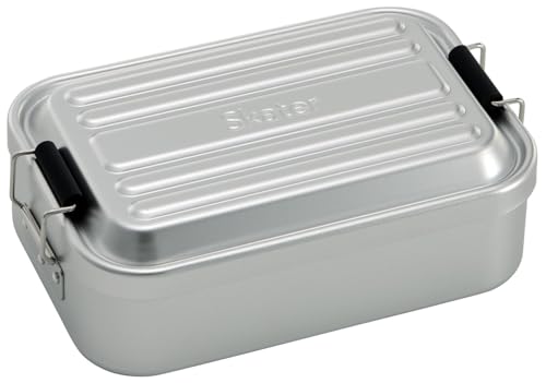 シルバー/600ml/AFT6B-A・Color:シルバーSize:600ml・パッケージ個数:1・サイズ:幅10.8×奥行17.2×高さ5.6cm・素材・材質:本体＝アルミニウム合金 止め具＝ステンレス 仕切＝ポリプロピレン ローラー・パ...