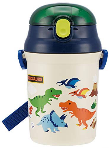 ワンタッチストロー 340ml/340 ml/SST3H-A・Color:ストロー 340ml・パッケージ個数:1・サイズ:約W93×φ81×146mm・素材・材質:フタ/飽和ポリエステル、本体・中フタ・ボタン/ポリプロピレン、ストロー・飲...