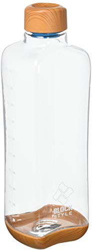1000mlウッド/1L/HB-4856・Style:1000mlColor:ウッド・パッケージ個数:1・製品サイズ(:約)幅9×奥行7.5×高さ26.5cm・素材・材質:本体/飽和ポリエステル樹脂(耐熱温度80度・耐冷温度-20度)、キャ...