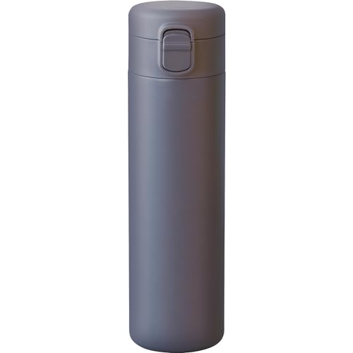 ワンタッチ栓ネイビー/500 ml/RH-1700・Style:ワンタッチ栓Color:ネイビーSize:500 ml・パッケージ個数:1・内ビン:ステンレス鋼、胴部:ステンレス鋼、キャップ本体:ポリプロピレン(耐熱温度120度)、飲み口本...