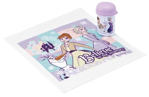 アナと雪の女王/横28×縦32cm/OA4-72158・Color:アナと雪の女王PatternName:おしぼり・パッケージ個数:1・サイズ：横28×縦32cm、ケース：横6.8×縦5×高10.8cm・材質：綿100％、ケース：ポリプロピ...