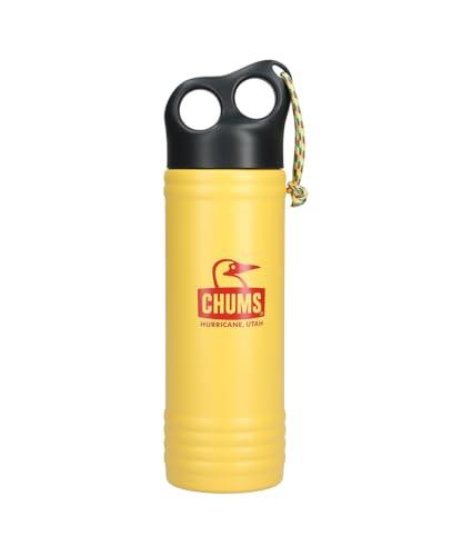 イエロー/500 ml/CH62-2128・Size:500 mlColor:イエロー・パッケージ個数:1・CHUMS2026年春夏新商品説明 500ml対応の波形状ボトル。滑り止め付きで持ちやすく、高精度印刷と立体加工が魅力の新デザイン。