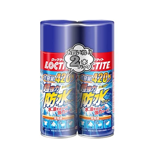 多用途無色/420ml/DBS-422・Size:420ml・パッケージ個数:1・フッ素パワー:「トゲ」状のフッ素樹脂が、繊維製品の表面に毛羽だった状態を作り出して、水や汚れをガードし、通気性を保ちます。・ロックタイト独自のふわっと処方:ス...