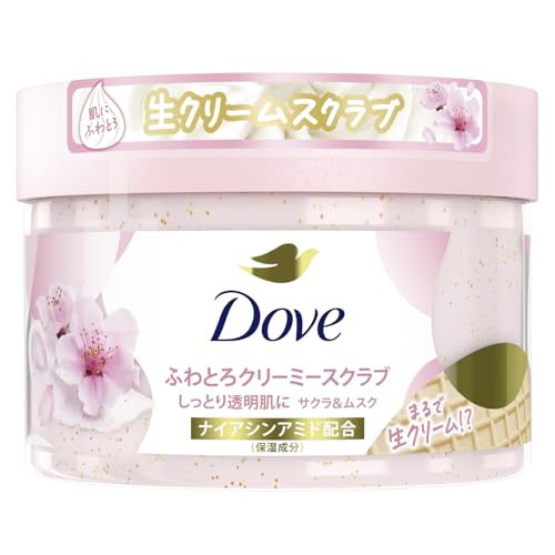 (単品)スクラブ 298gサクラ&ムスク/-/-・Color:サクラ&ムスクStyle:(単品)スクラブ 298g・パッケージ個数:1・ダヴクリーミースクラブからさらにやさしいテクスチャーのボディスクラブ誕生！*ダヴ　クリーミースクラブ　ザ...