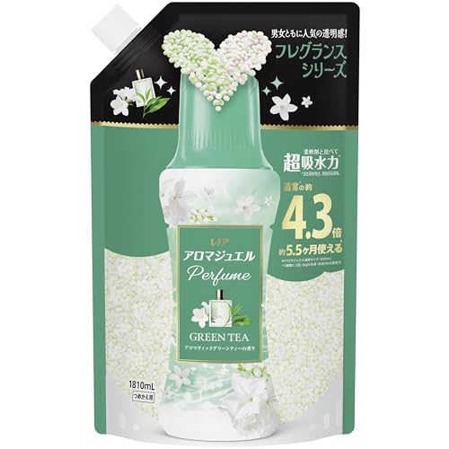 -/詰め替え 1810mL/-・PatternName:グリーンティーSize:詰め替え 1810mL・パッケージ個数:1・2色の香水ビーズin 上質で深みのある香りへ・香り付けビーズで重なり合い、深みのある香り・柔軟剤に比べて超吸水*。ド...
