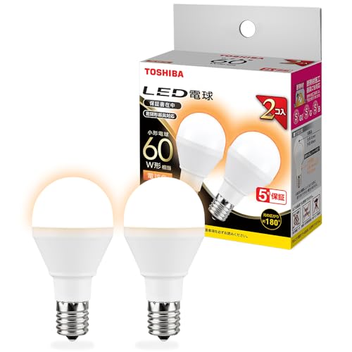 電球色電球色/60/LDA6L-G-E17S60V2RP・Size:60Style:電球色・パッケージ個数:1・?外径：40mm×全長：81mm・?全光束：760lm・?平均演色評価数：80Ra・?定格寿命：40 000 h・?密閉器具対応...