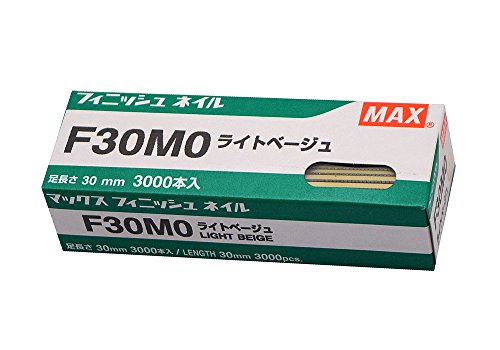 ベージュ/Pack of 1/F30MOライトベージュ・Size:Pack of 1・パッケージ個数:1・長さ:30mm・頭径:1.9mmX1.26mm・材質:鉄・用途:建築内装・家具木工用より .