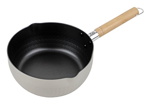 チタン/2.3 L 直径 19 cm/HB-3080・Size:2.3 L 直径 19 cm・パッケージ個数:1・製品サイズ:(約)全長36×幅21.5×高さ10.5cm、鍋の縁の高さ7.9cm・材質:本体/アルミニウム合金(内面 ふっ素樹...