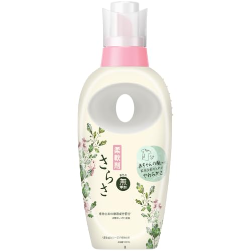 -/本体 530mL/4987176184597・Size:本体 530mL・パッケージ個数:1・柔軟剤さらさは無添加*さらさ過去4年間で最高のやわらかさ（*着色料無添加）・皮膚科医監修のもと、肌テスト済み*。肌に優しい。(*全ての人の肌に...