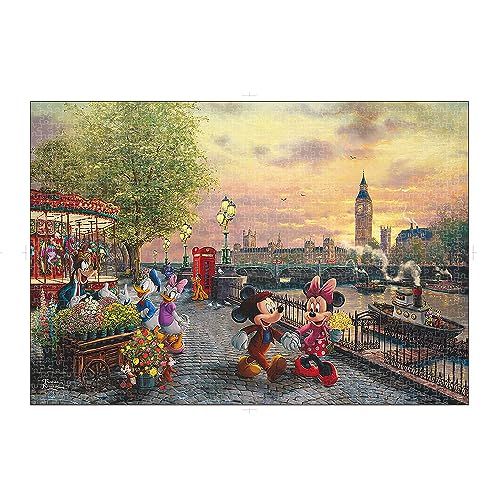 (C)Disney・完成サイズ51×73.5cm商品紹介 ディズニージグソーパズル！ トーマス・キンケードが描くディズニーの世界！パズルの表面に凹凸をつけ、絵画で用いる「キャンバス」の風合いを出しています。 安全警告 パズルピースを誤って飲...