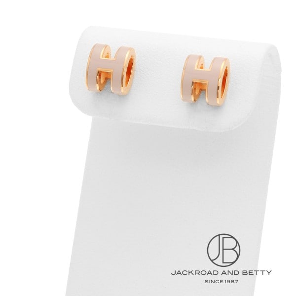 [商品ID：em3341] &nbsp;PRODUCT&nbsp;&nbsp;-&nbsp;商品名&nbsp;- BRANDブランド エルメスHERMES MODELモデル ポップH ミニ ピアス プードル ピンクPop H Mini Ea...