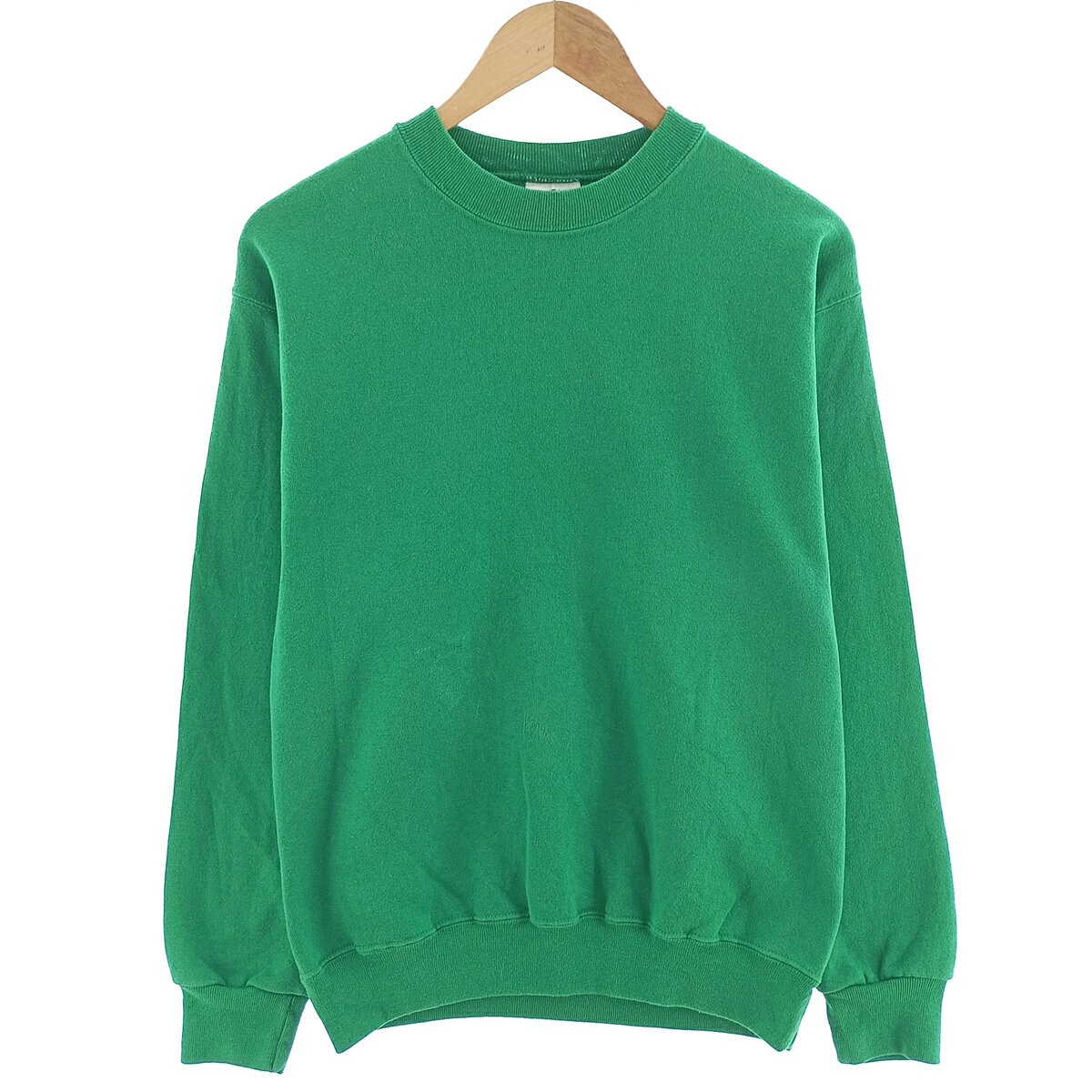商品詳細 ブランド・EAGLE USA・ 特徴・クルーネック(丸首)・長袖・ヴィンテージ・ モデル/形状・無地 ブランクスウェットシャツ トレーナー・ 素材・コットン:50%・ポリエステル:50%・ 色・グリーン系 緑色・ 柄・無地・ 生産...